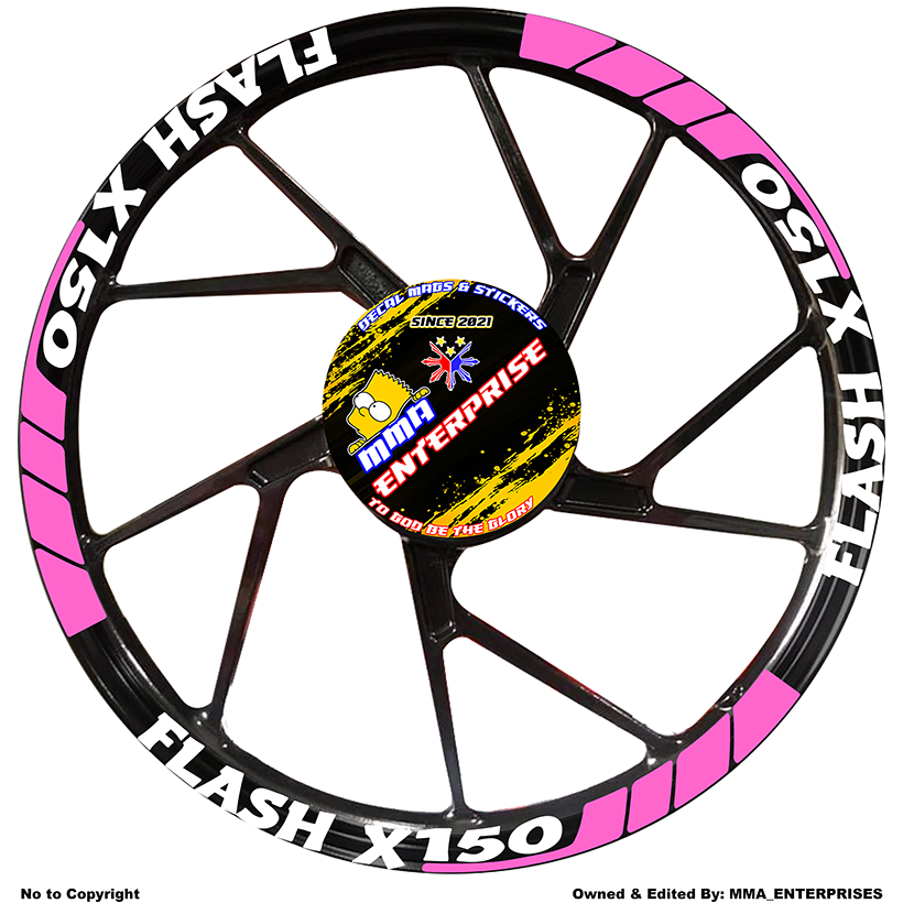 Rusi Flash X 150 Mag Sticker Line Style Cut Out | Shopee Philippines