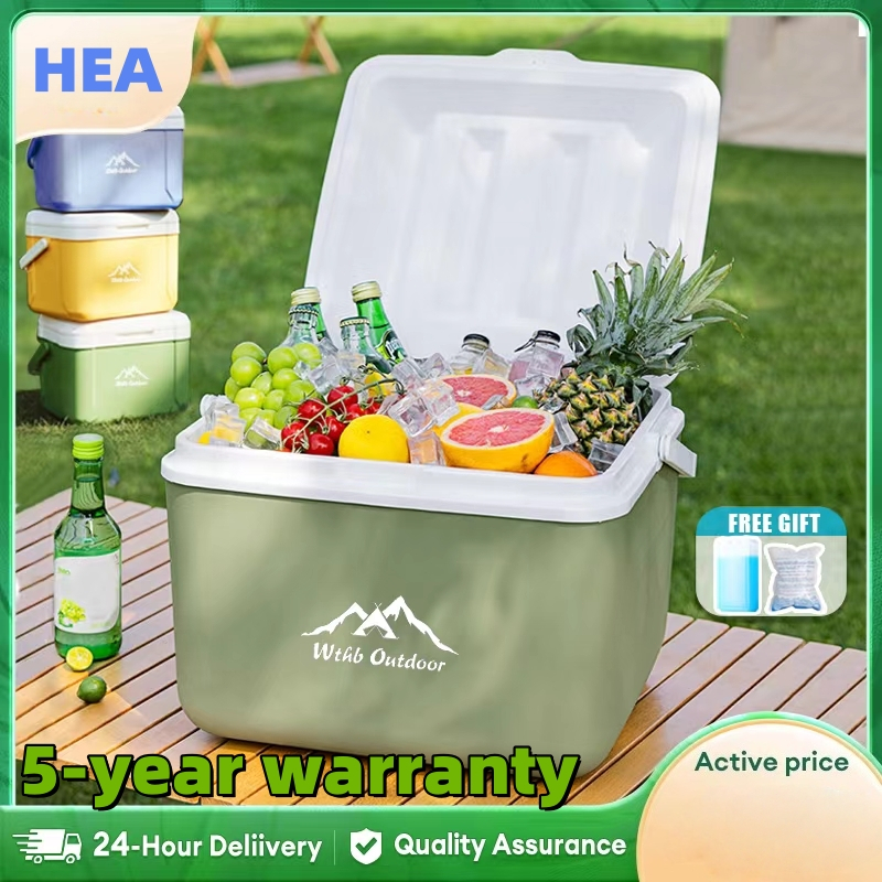 Outdoor Cooler Ice Box Chest Insulated 6L 10L 16L 30L Camping Fishing ...