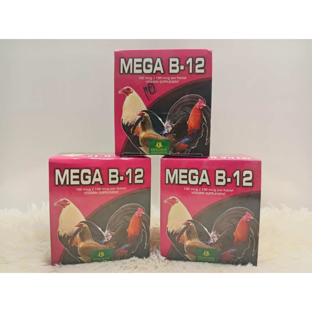 MEGA B-12 100TABLETS (for veterinary use) | Shopee Philippines