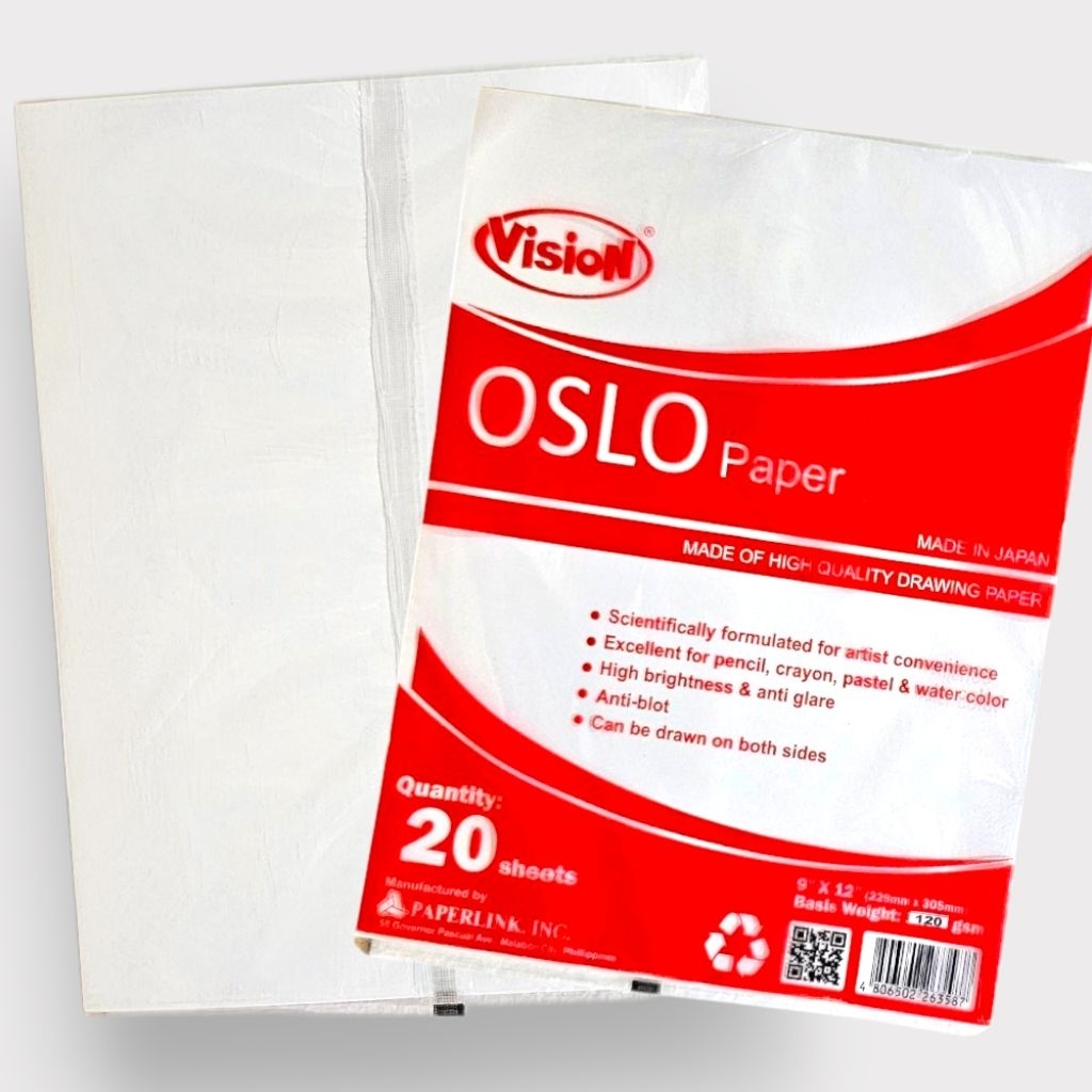 Vision Oslo Paper 120GSM- 20 Sheets | Shopee Philippines