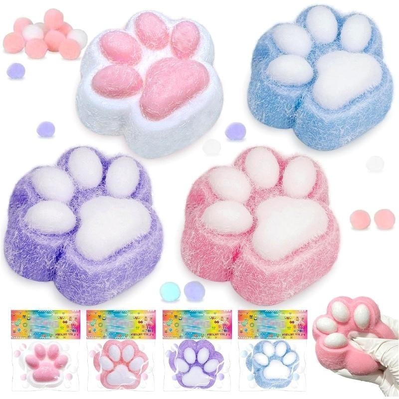 Squishy Table Soft Jelly Feel Cat Paw Squishy Taba Squishy Kedi Patisi ...