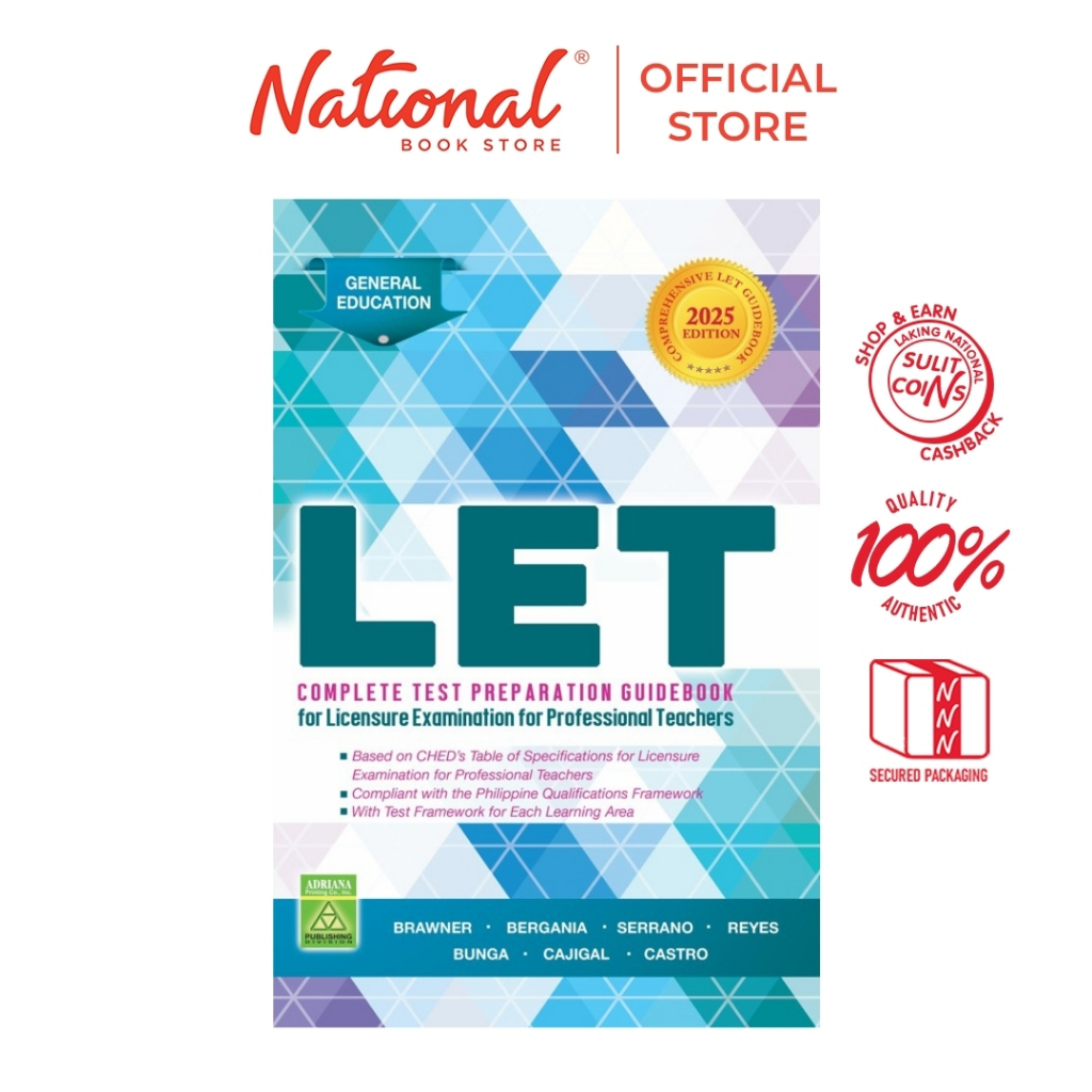 LET: Complete Test Prep Guidebook for Prof Teach (Gen I Educ) by ...