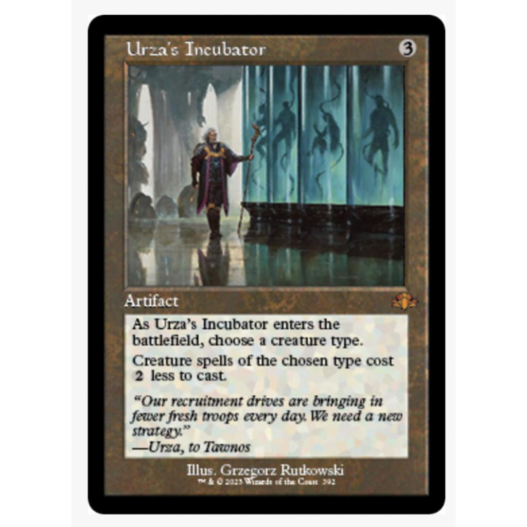 Urza's Incubator (Retro Frame) - Dominaria Remastered (DMR) | Shopee ...
