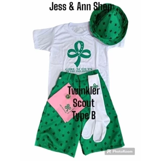 Shop girl scout type b uniform for Sale on Shopee Philippines