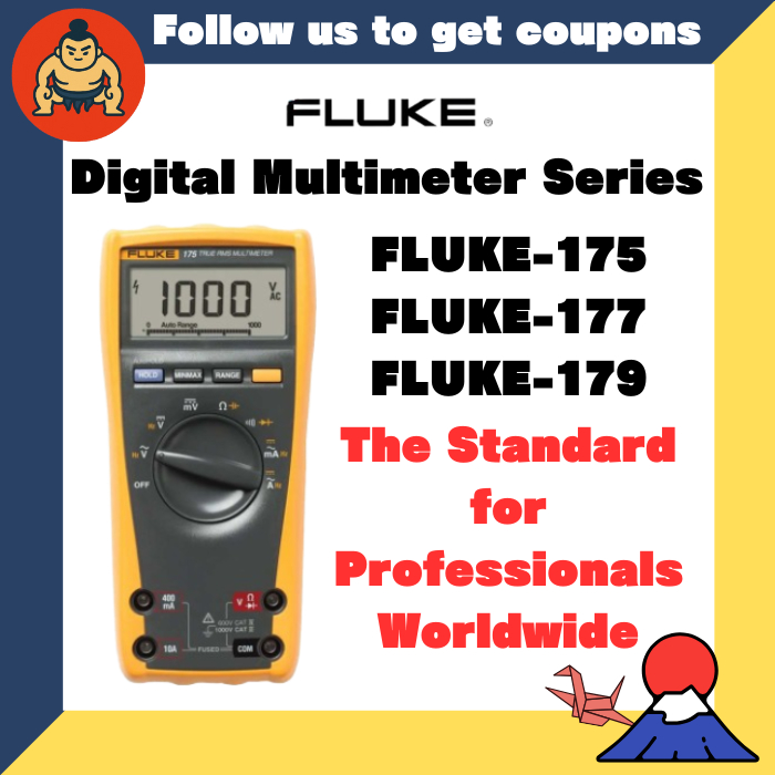 FLUKE Digital Multimeter Series (FLUKE-175 / FLUKE-177 / FLUKE-179 ...