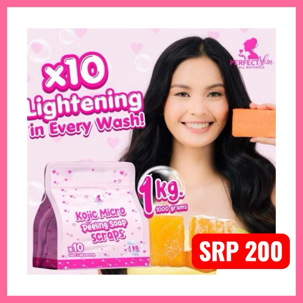 PERFECT SKIN PS MICRO PEELING SOAP 10x LIGHTENING SOAP SCRAP | Shopee ...