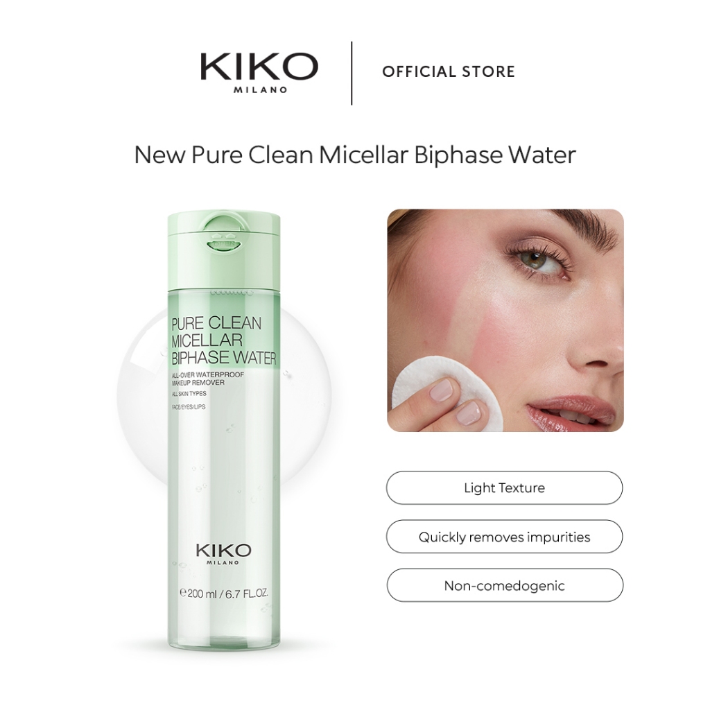Kiko Milano New Pure Clean Micellar Biphase Water | Shopee Philippines