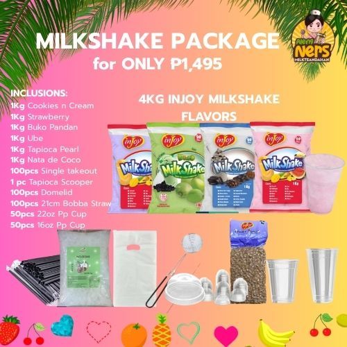Injoy Milkshake Package\ Business Package | Shopee Philippines