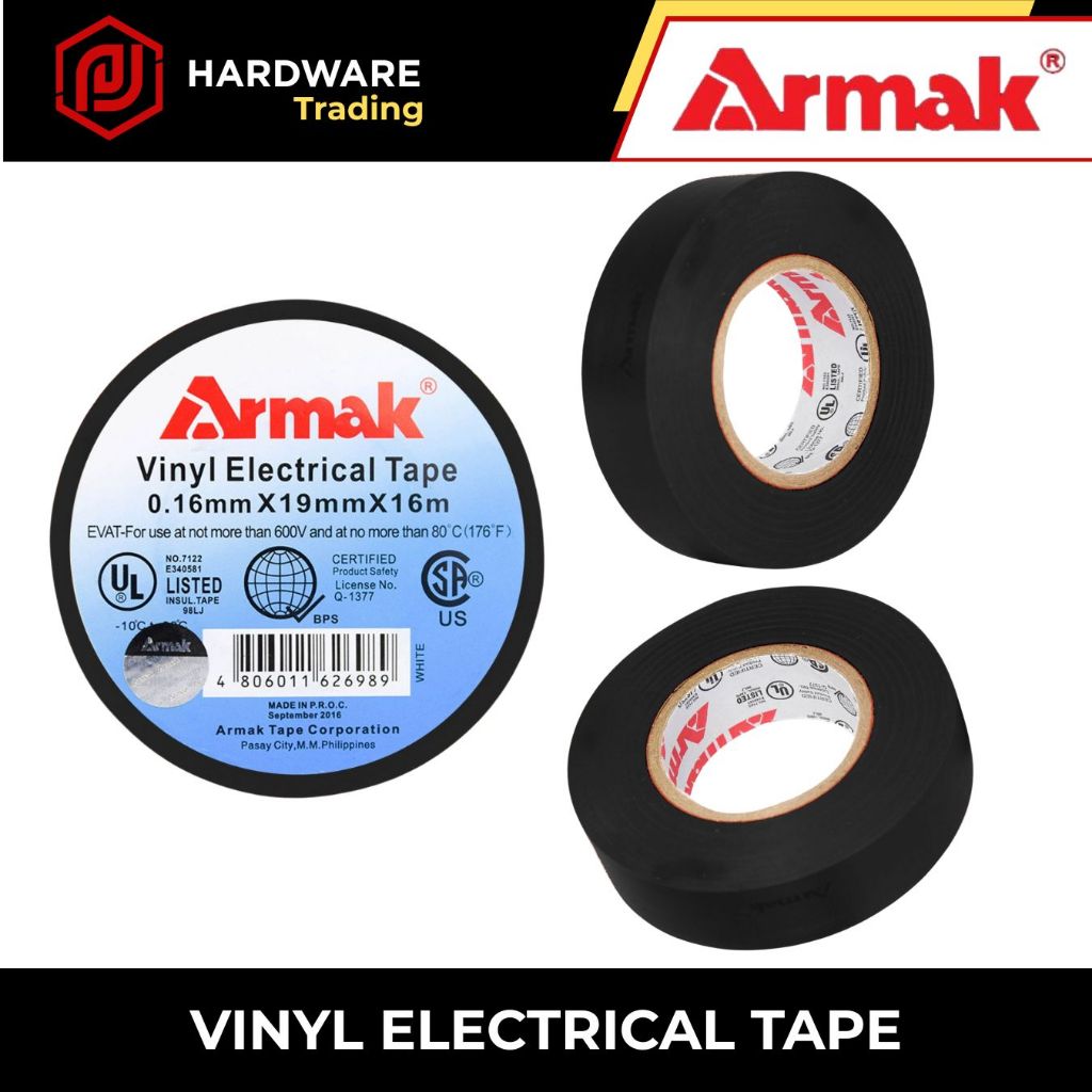 ARMAK Vinyl Electrical Tape- BFL | Shopee Philippines