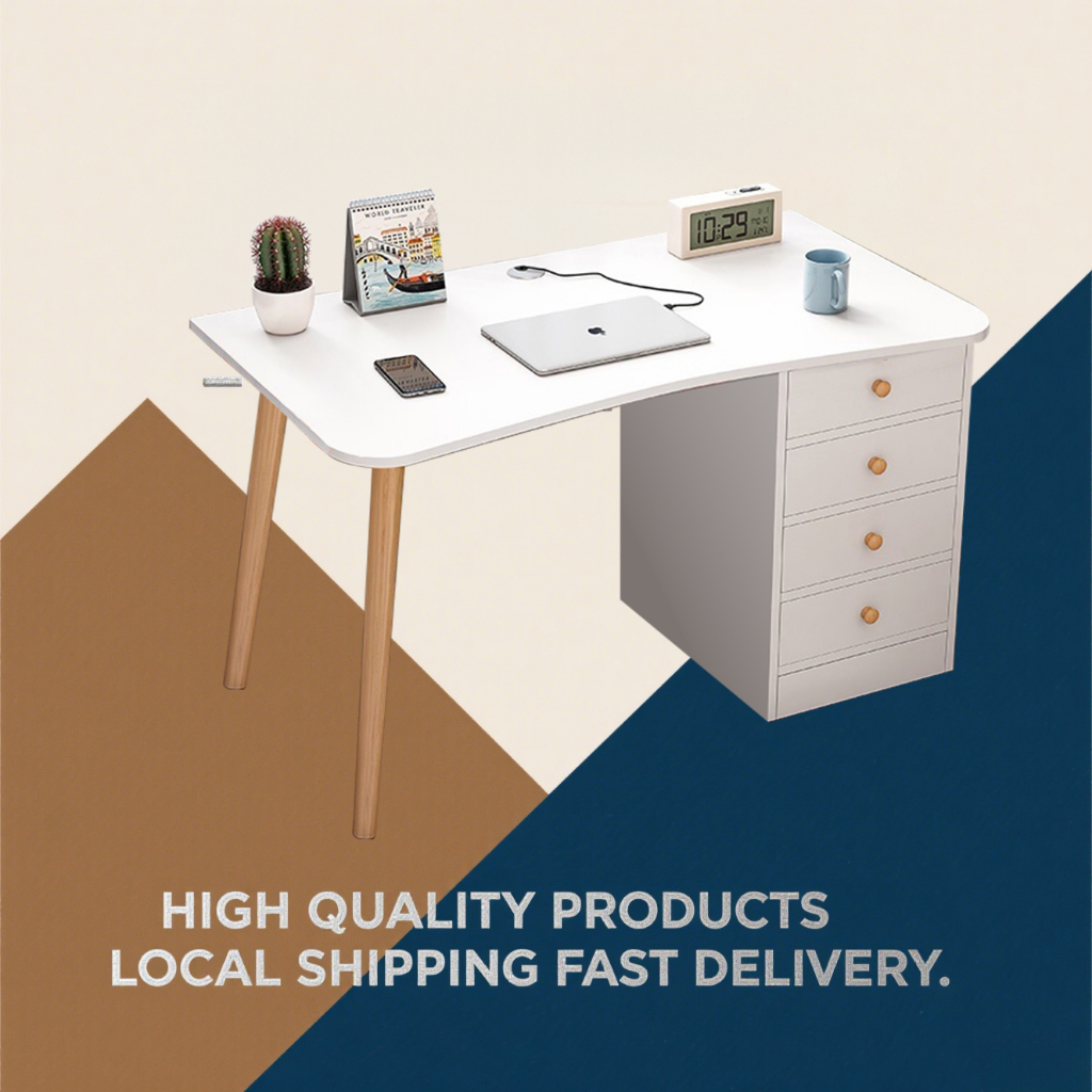 Writing Table For Living Room Computer Table Study Table With Drawer ...