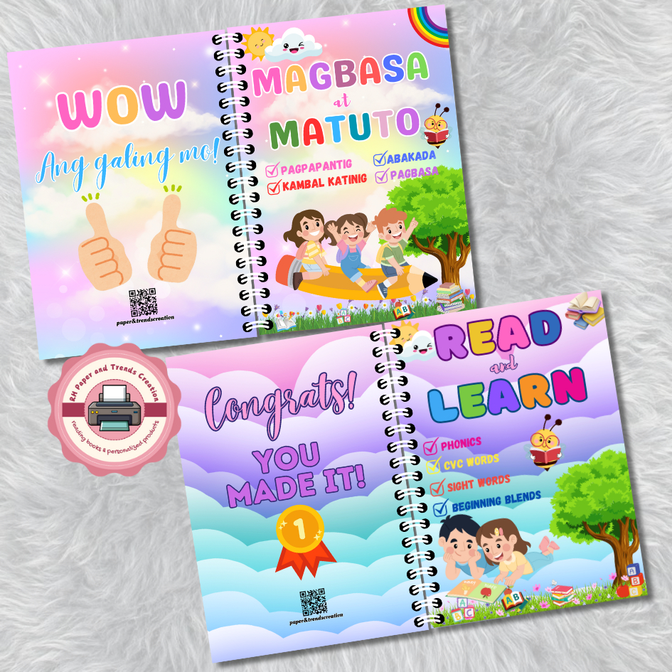 Magbasa at Matuto - Unang Hakbang sa Pagbasa & RREAD & LEARN: Phonics ...