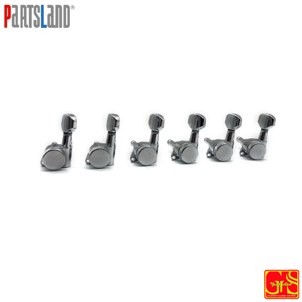 WSC J07-LKF-CR Mini Schaller Style Flat Coin Locking Tuner (CHROME ...