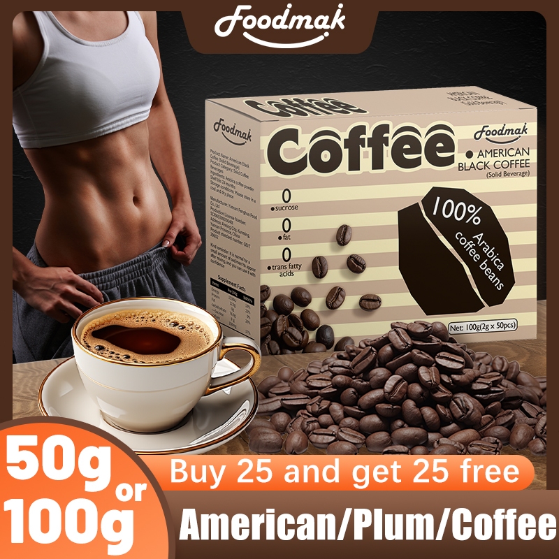 FOODMAK Sugar-Free Instant Coffee | 100% Arabica | Fat-Burner ...