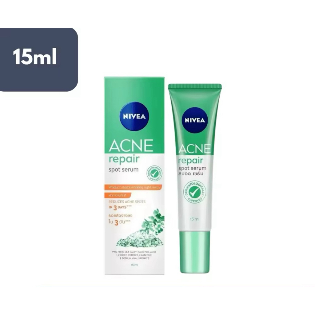 Nivea Acne Repair Spot Serum 15ml | Shopee Philippines