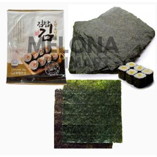 Boryung Roasted Seaweed Nori Wrapper Kimbap Maki Sushi Wrapper 10 ...