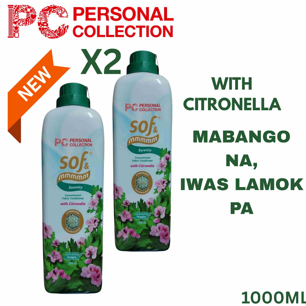 PERSONAL COLLECTION ORIGINAL SOF MMM SERENITY FABRIC CONDITIONER with ...