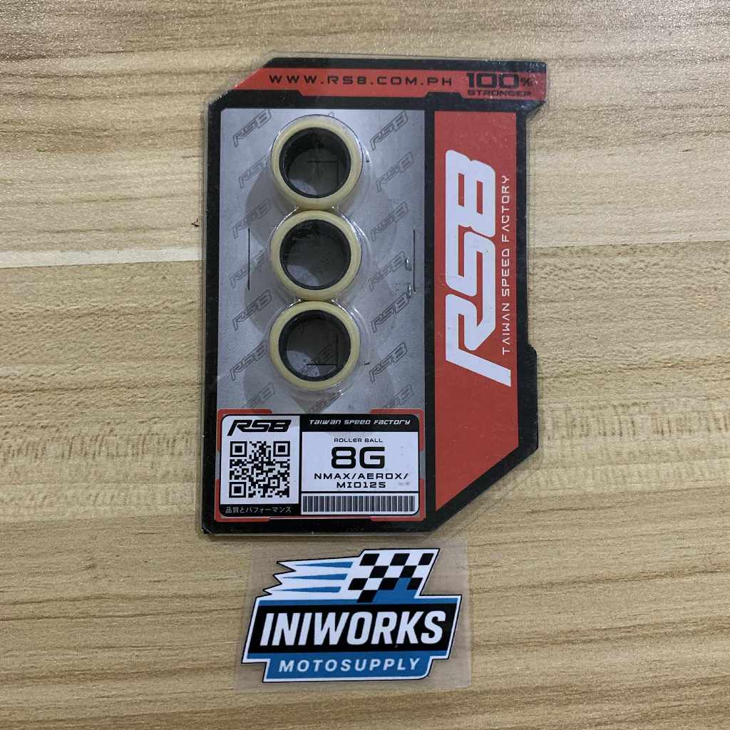 RS8 Flyball 3PCS Set | Compatible with Yamaha Aerox / NMAX / Mio M3 ...