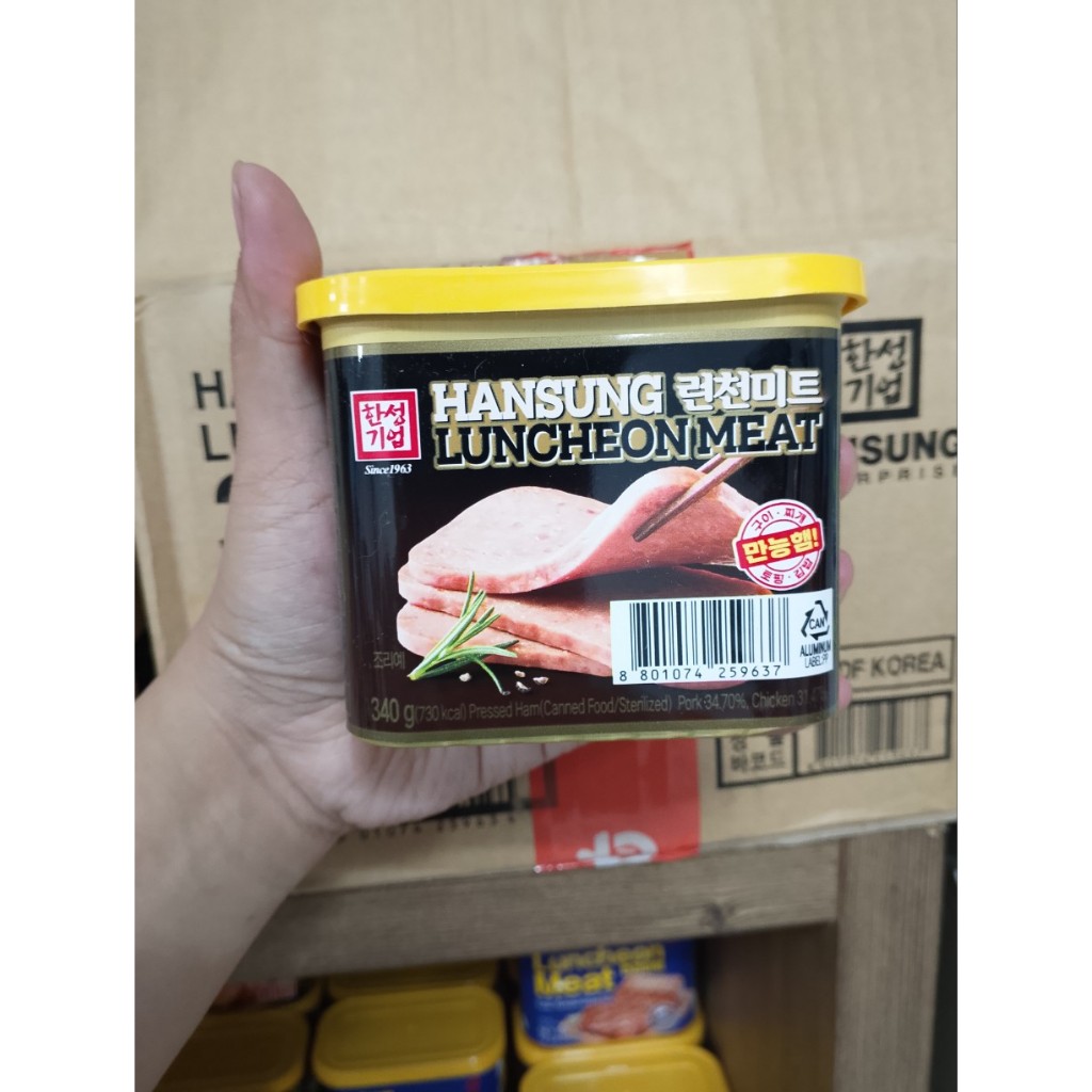 Hansung Lucheon Meat 340g PER CAN (Pork and Chicken Flavor) buy 1 take ...