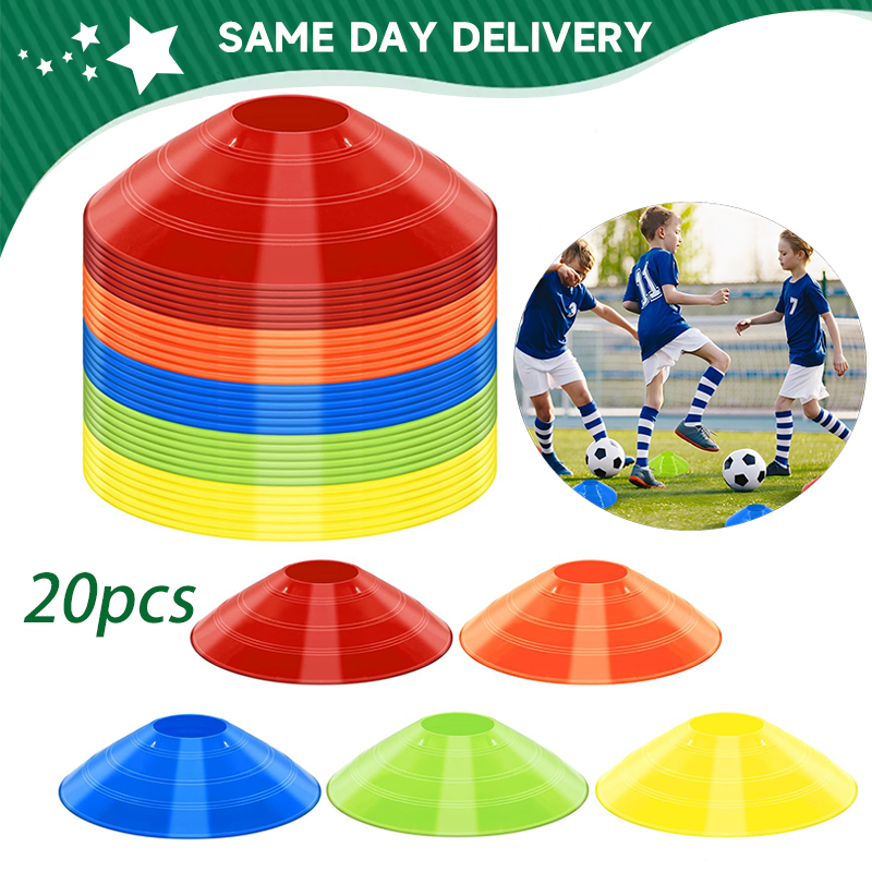20Pcs Soccer Disc Cones Durable Agility Soccer Training Cones For ...