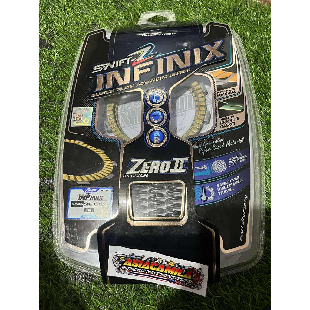 FAITO CLUTCH LINING WITH SPRING AND GASKET SNIPER 155 | Shopee Philippines