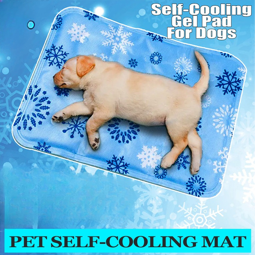 Dog Cooling Bed Mat Pet Cooling Bed Mat Gel Ice Breathable Waterproof ...