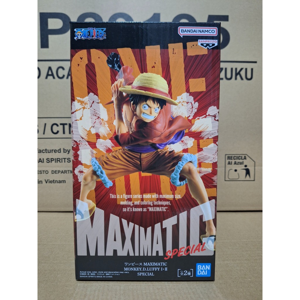 VDI Toys Shop | Banpresto | One Piece Maximatic Monkey D. Luffy I-II ...