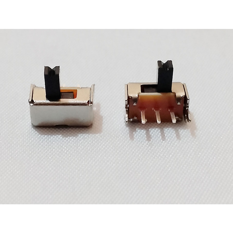 SLIDE BUTTON SIDE KNOB SK12D07VG5, 3-PIN PCB 2-POSITION 1P2T SPDT ...