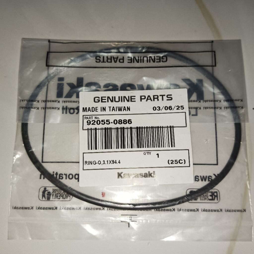 KAWASAKI BARAKO 175 TIMING CHAIN ORING GENUINE PARTS EACH | Shopee ...