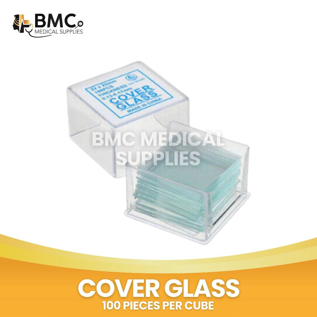 Cover Glass or Cover Slip for Microscope 22x22M | Shopee Philippines