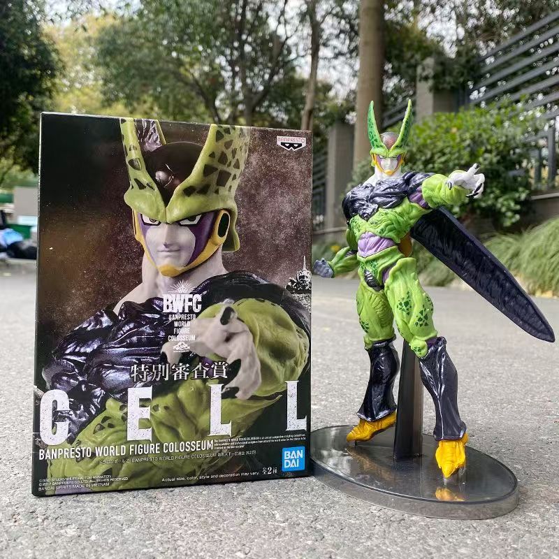 Dragon Ball Perfect Form Cell figure model | Shopee Philippines