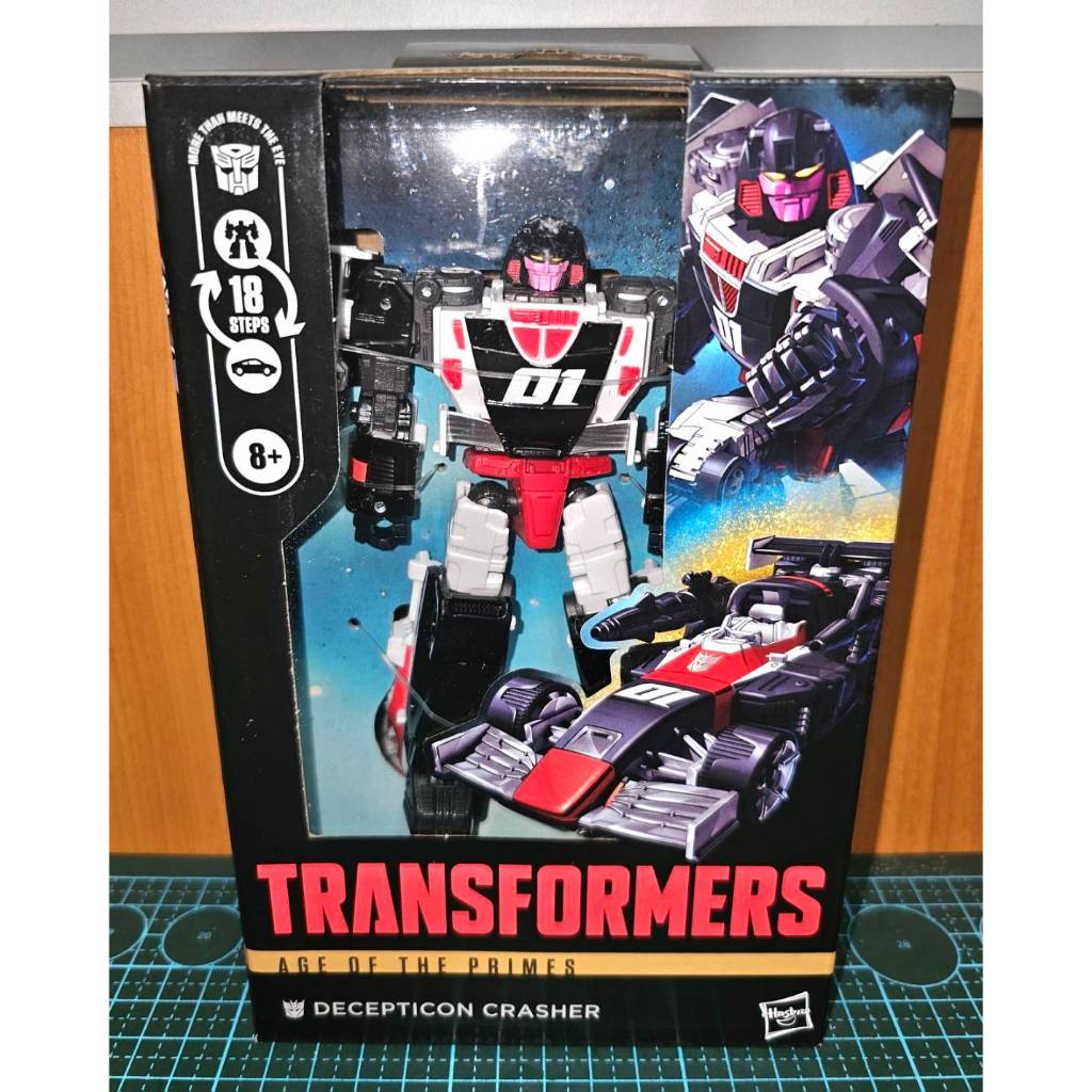 Transformers TF AOTP Decepticon Crasher Age of the Primes Deluxe Class ...