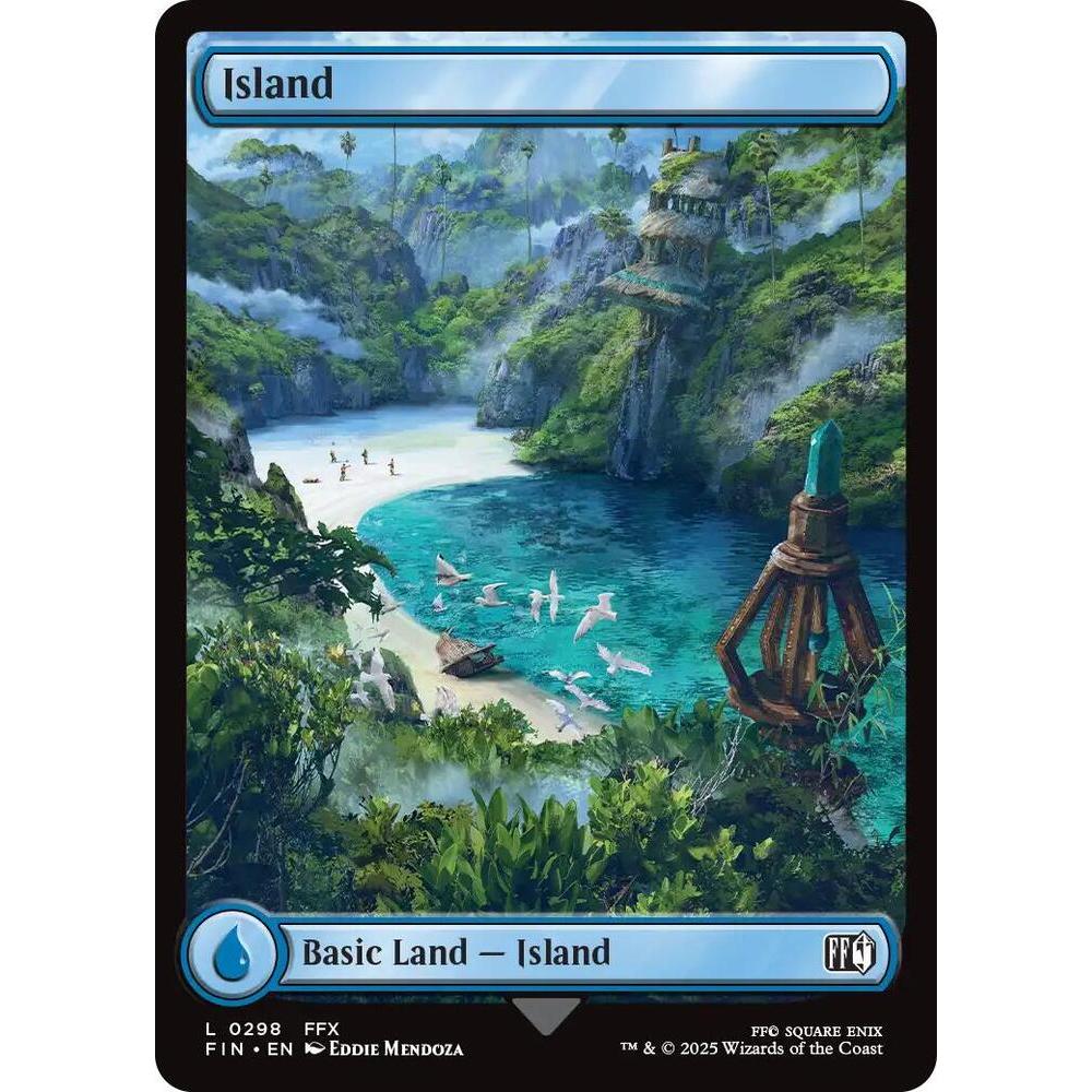 MTG: Island | Magic Final Fantasy | Magic The Gathering (FIN) | Shopee ...