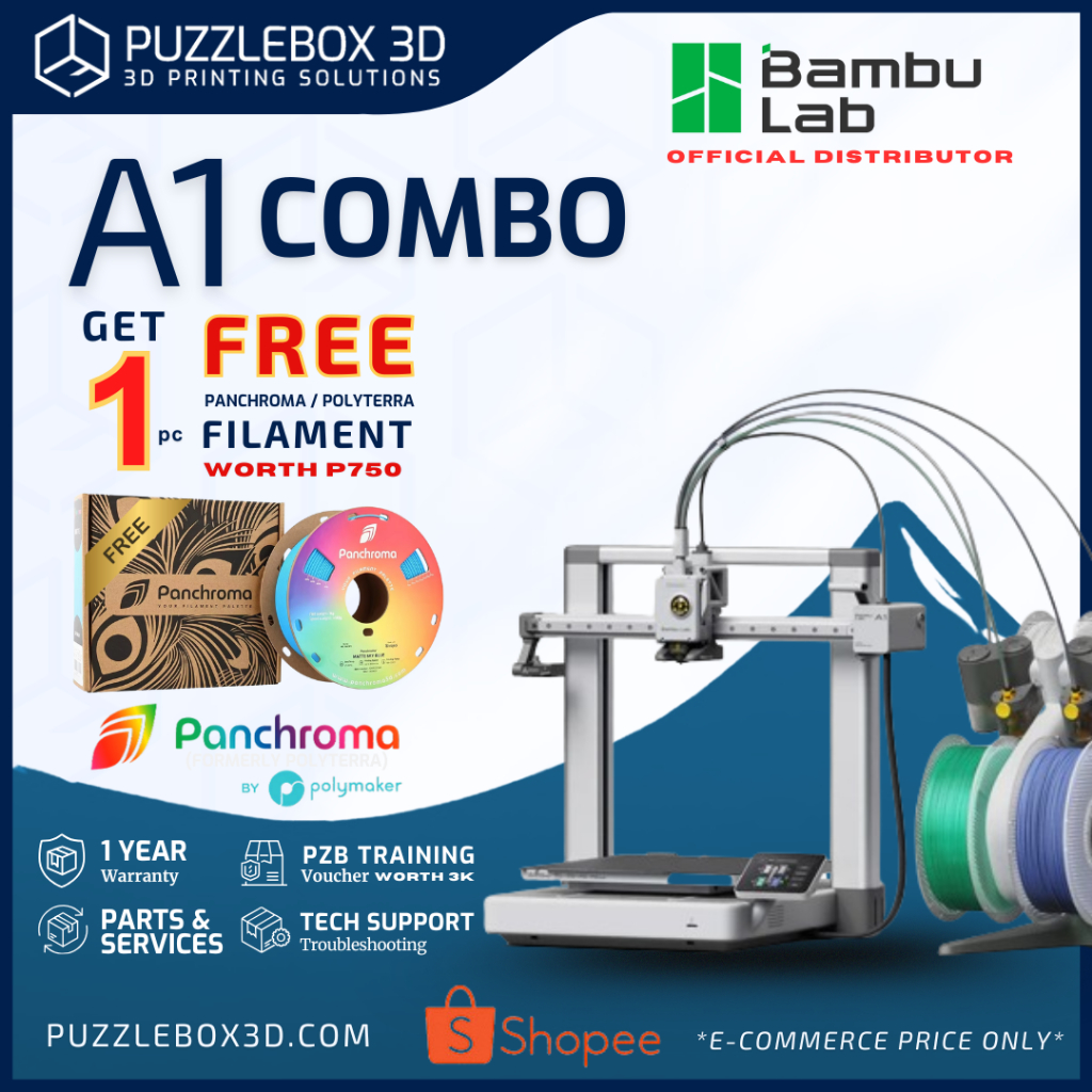 Bambu Lab A1 & A1 Combo Multi-Color 3D Printer with AMS lite Full Auto ...