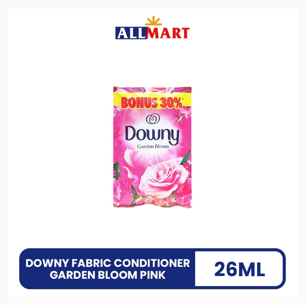 Downy Fabric Conditioner Garden Bloom Pink 26ml - AllMart Shop | Shopee ...