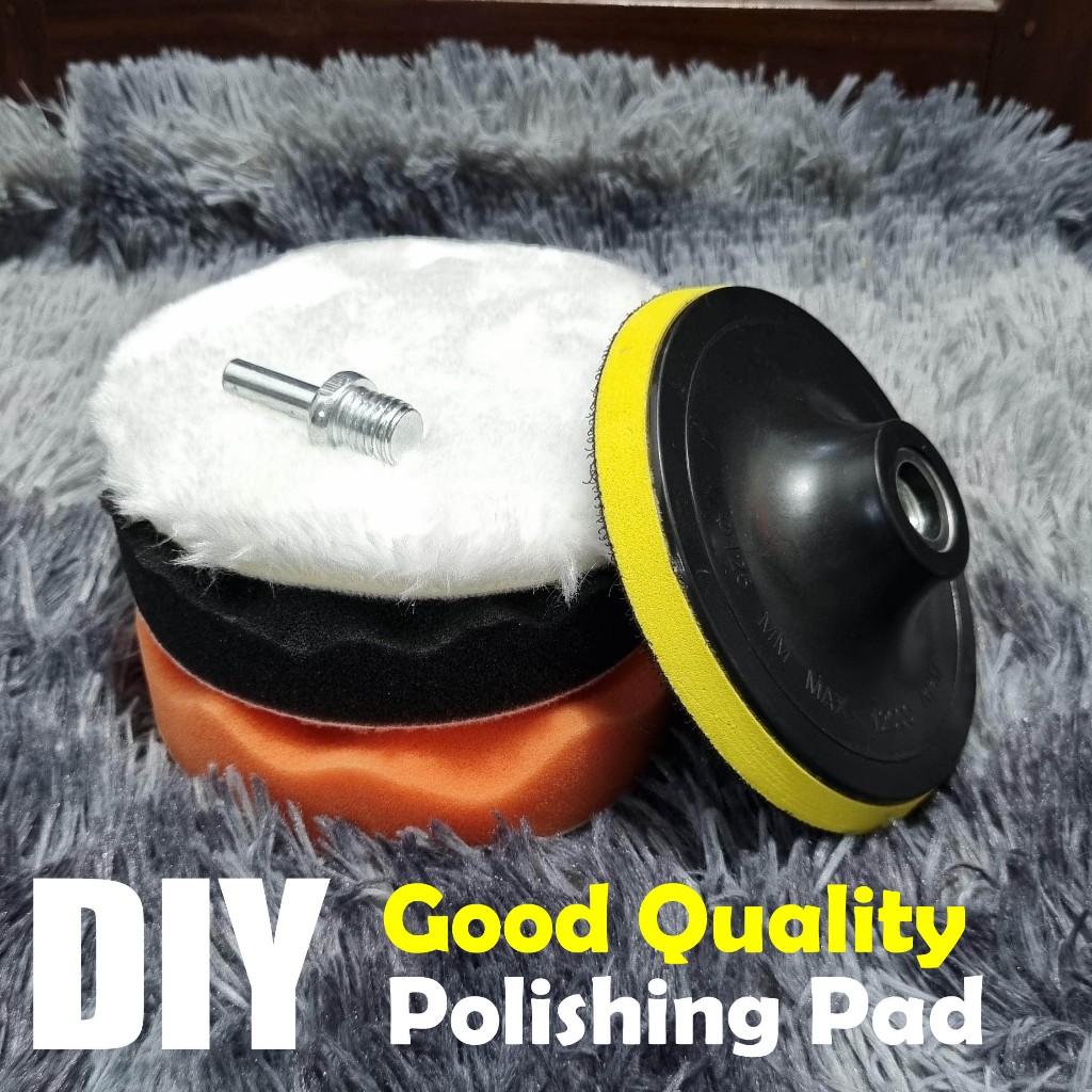 DIY Polishing Kit – 3" or 5" | Buffing Pads + Backing Plate Set ...