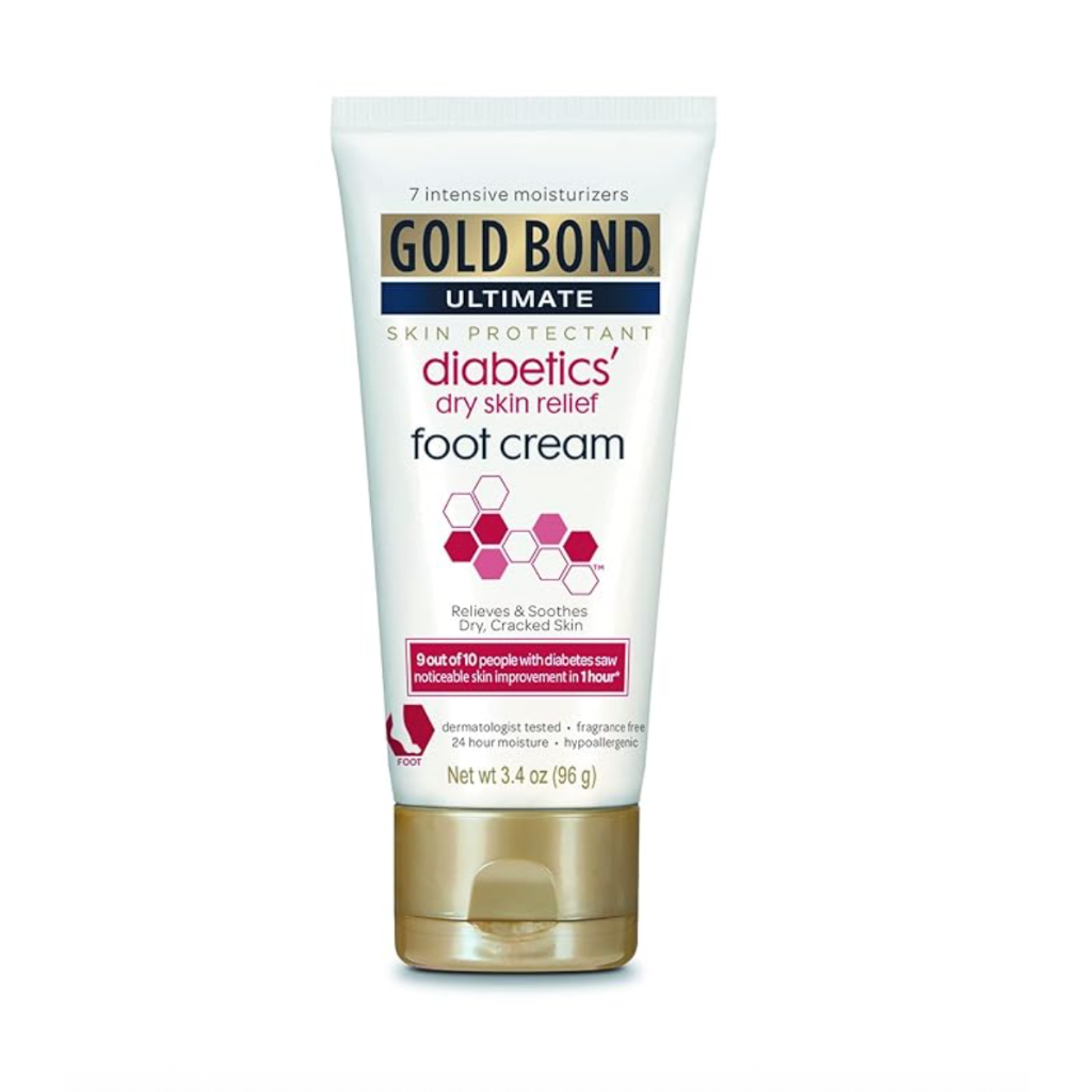 AUTHENTIC Gold Bond Diabetic Dry Skin Relief Foot Cream, 3.4 oz ...