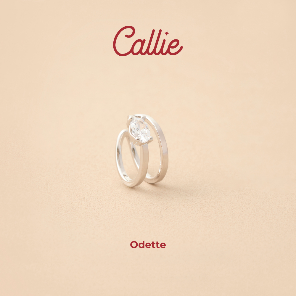 Callie 1 Piece 14k White Gold Plated Ear Cuff Collection [SOLD PER ...