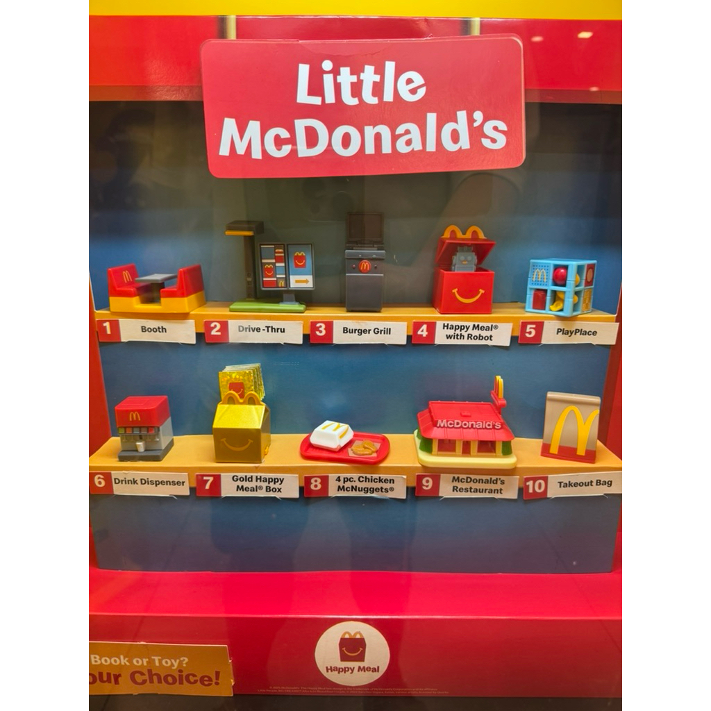 Little McDonalds MCDO Happy Meal Toys 2025 | Shopee Philippines