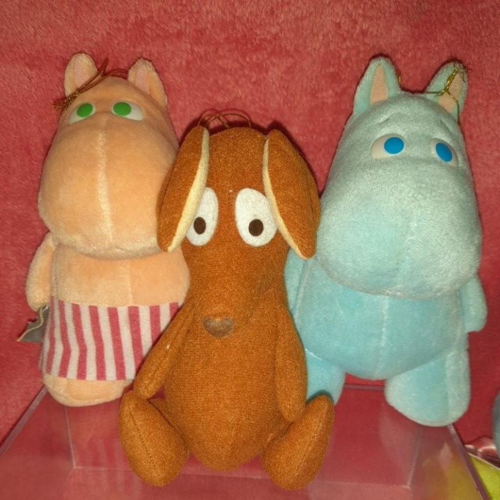 snufkin, moominmamma bundle 2 and martinex sniff plush and moomin ...