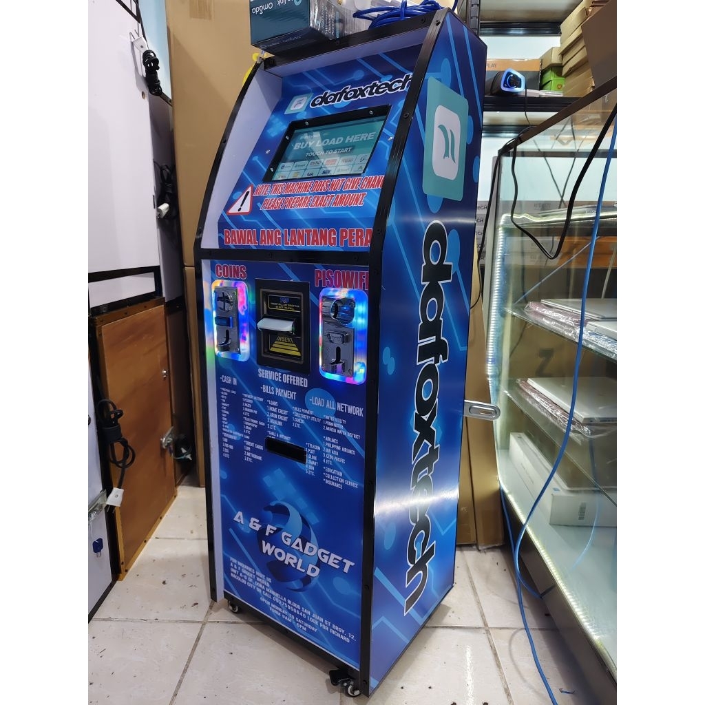 DAFOXTECH KIOSK Standee with Pisowifi (POWERED BY:ECPAY) | Shopee ...