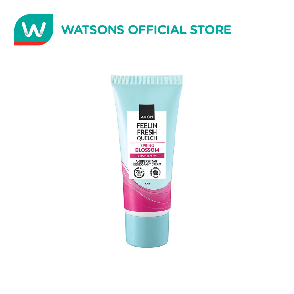 AVON Feelin Fresh Spring Blossom Quelch Anti-Perspirant Deodorant Cream ...