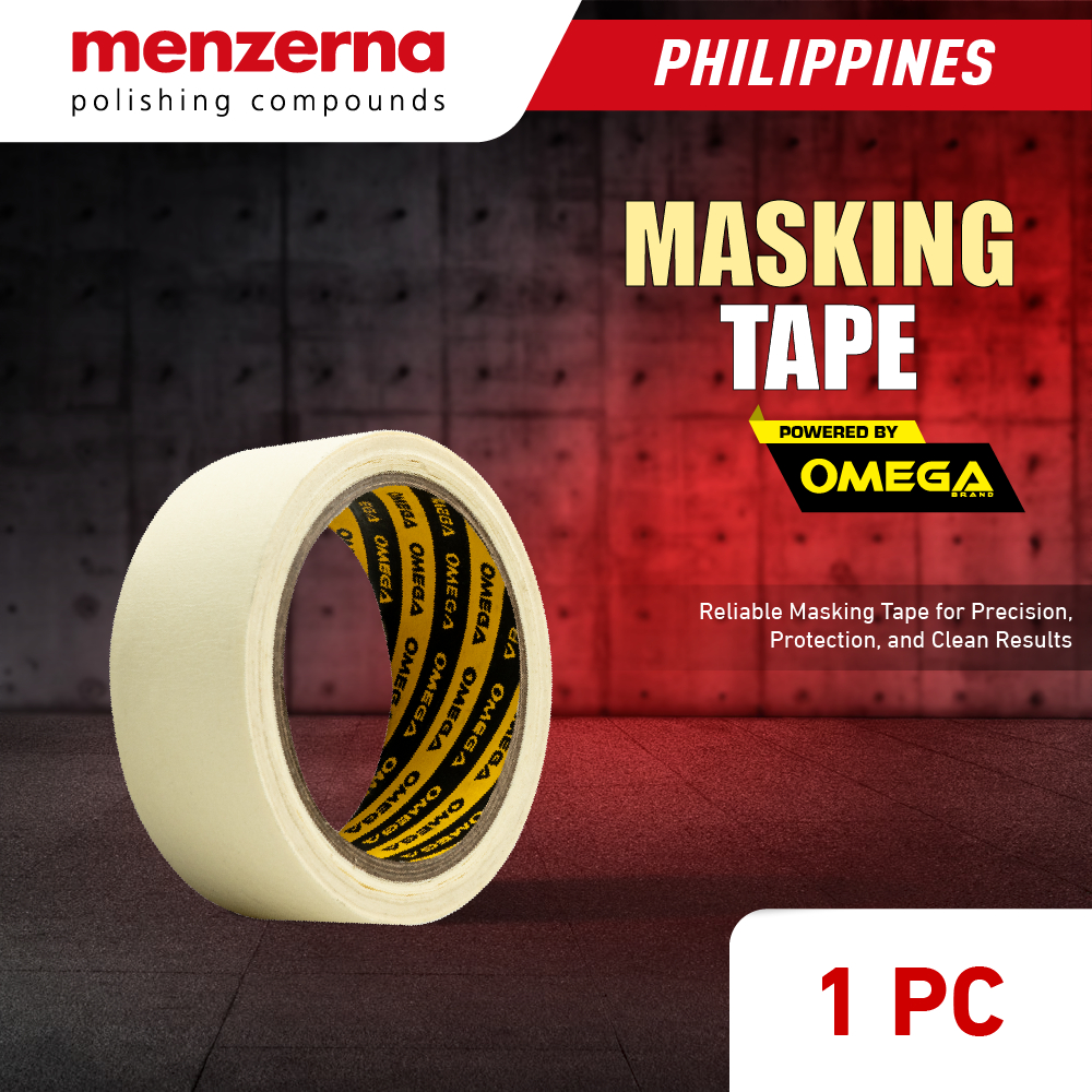 OMEGA Masking Painter’s Tape (1/4” | 1/2" | 3/4" | 1”) | Shopee Philippines