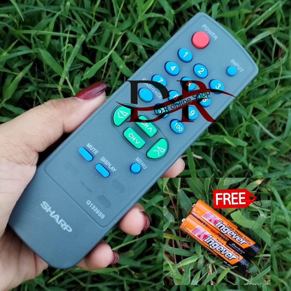 G1339SB Sharp TV Remote Controller Replacement For CRT Old Model Tv ...