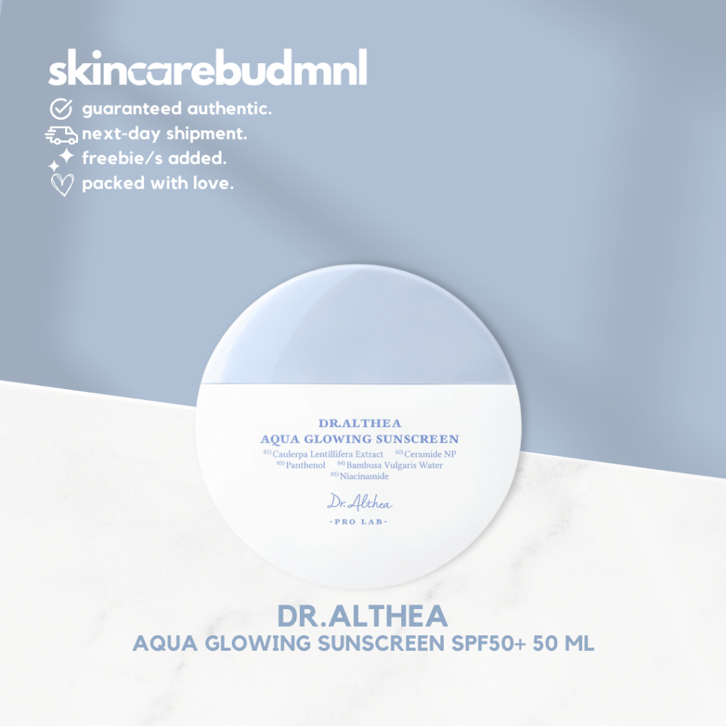 Dr. Althea Aqua Glowing Sunscreen SPF50+ PA++++ 50 ml by skincarebudmnl ...