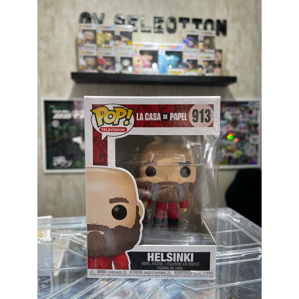 FUNKO Pop! “ #913 Helsinki “ Money Heist | GV : On-hand | Shopee ...