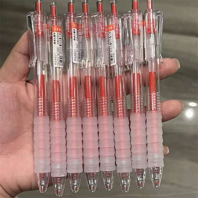 Red 10pc 0.5mm quick-drying teacher correction special error correction ...