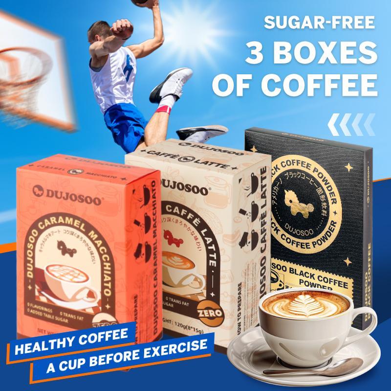 DUJOSOO black coffee Kofe High protein and zero fat zero trans fatty ...