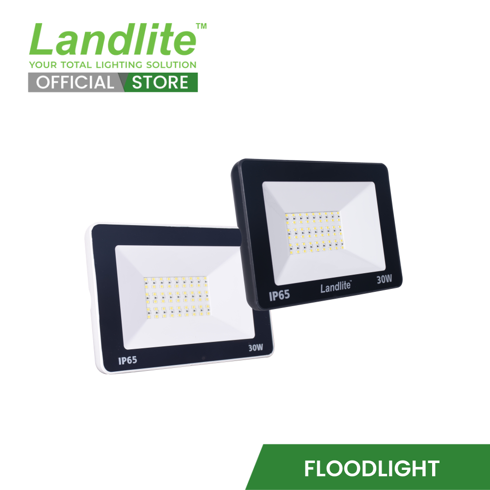 Landlite Floodlights (FLPAD-030 WHT/BLK) | Shopee Philippines