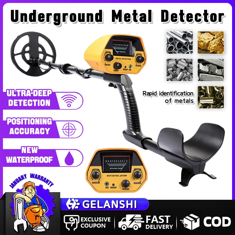 Underground Metal Detector Handheld High Precision waterproof Treasure ...