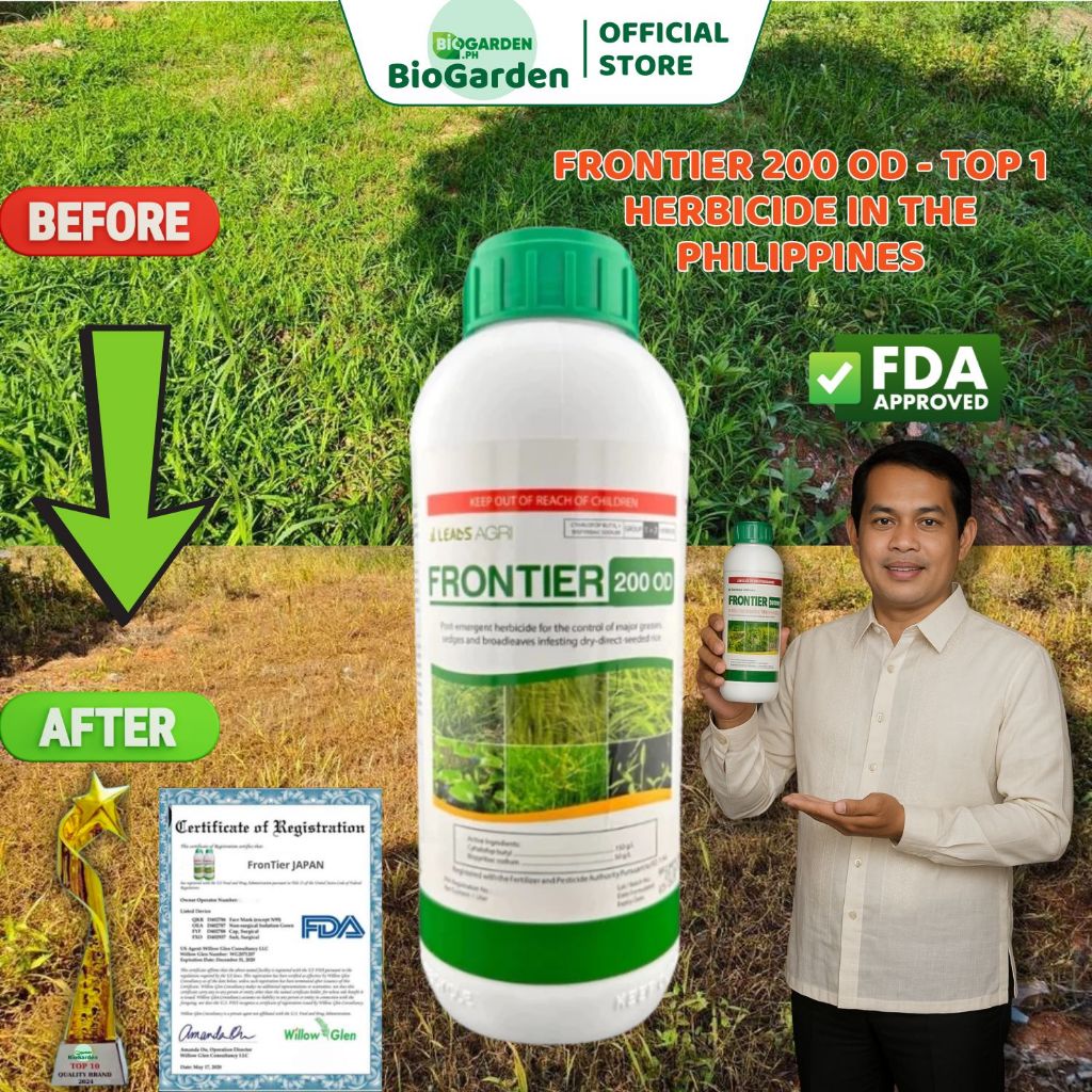 [BUY 1 GET 1] Leads Agri FRONTIER herbicide for grass killer Fast ...
